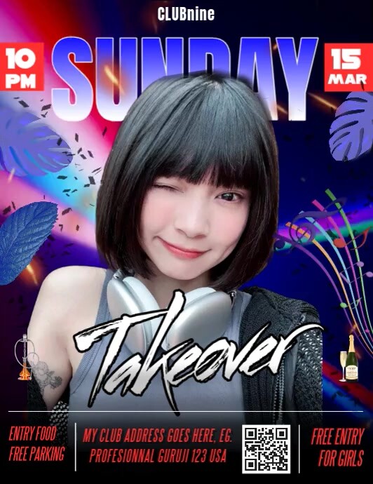 thursday night party Template | PosterMyWall