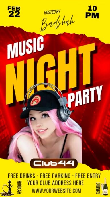 thursday night party Template | PosterMyWall
