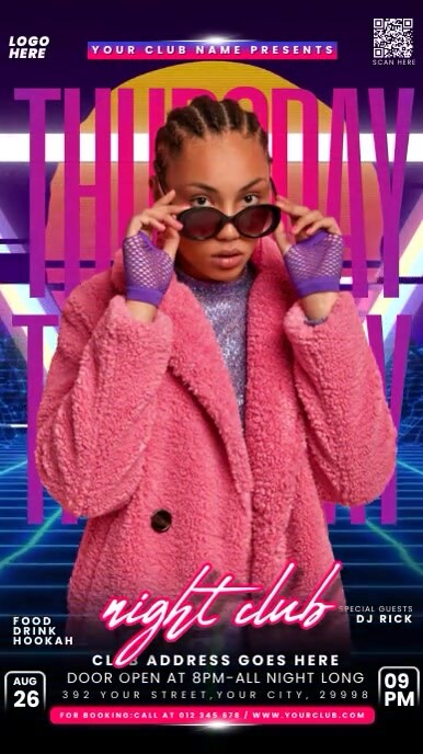 Copy of Thursday Night Party | PosterMyWall