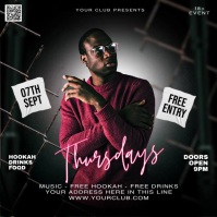 THURSDAY PARTY Template | PosterMyWall
