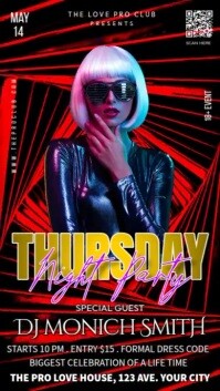 Thursday party Template | PosterMyWall
