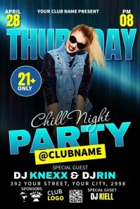 Thursday Party Video Template | PosterMyWall