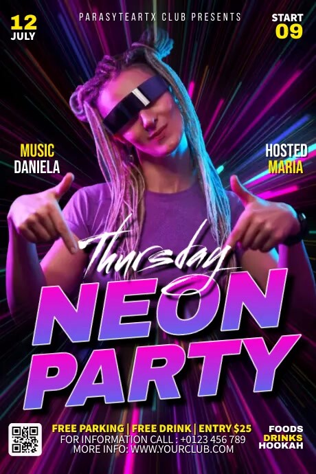 Thursday Party Template | PosterMyWall