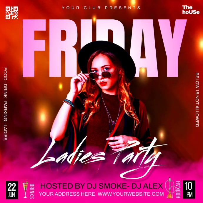 Plantilla de thursday party | PosterMyWall