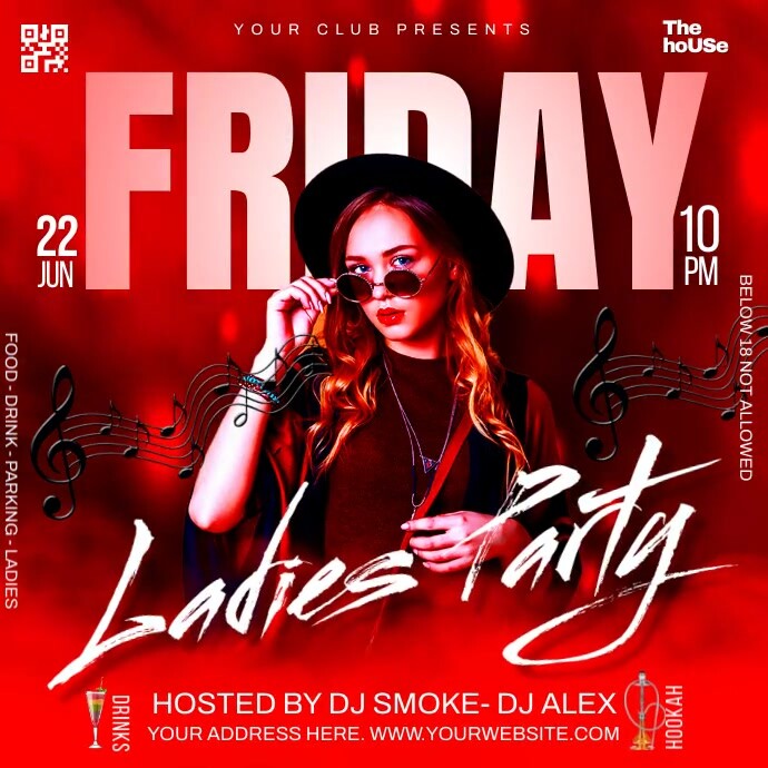 Plantilla de thursday party | PosterMyWall