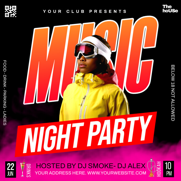 thursday party Template | PosterMyWall