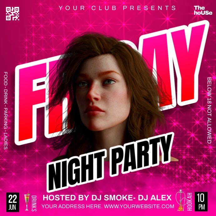 thursday party Template | PosterMyWall