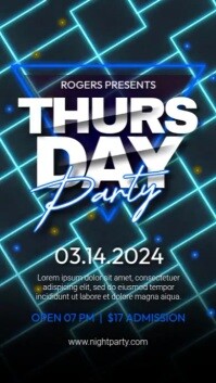 Thursday Party Club Template | PosterMyWall