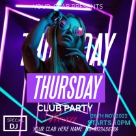 Club party night party Template | PosterMyWall