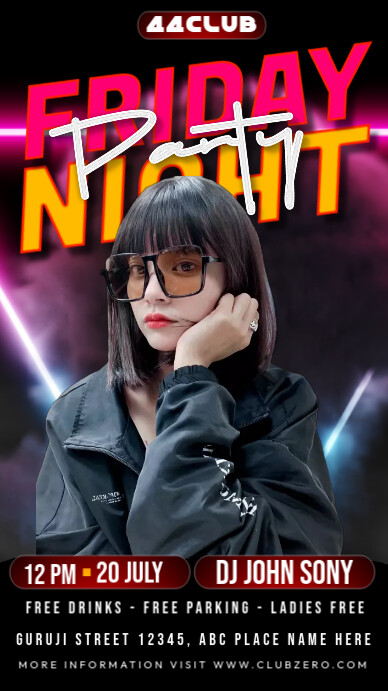 Copy of thursday party video advert | PosterMyWall