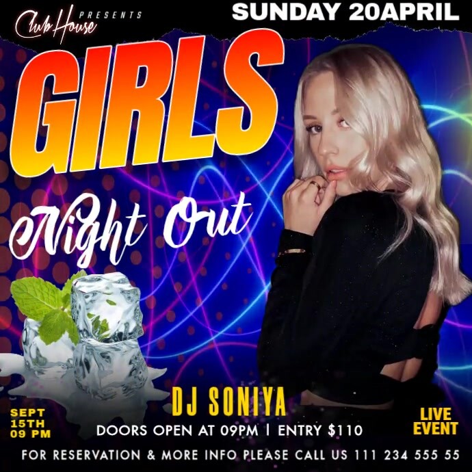 Plantilla de thursday party video advert | PosterMyWall