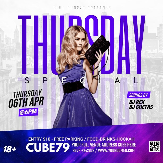 Copy of Thursday special | PosterMyWall