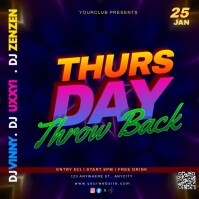 Throw Back Thursday Template | PosterMyWall