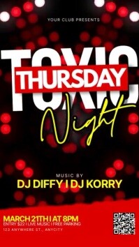 Thursday Night Party Template | PosterMyWall