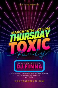 Thursday Chill Party Template | PosterMyWall