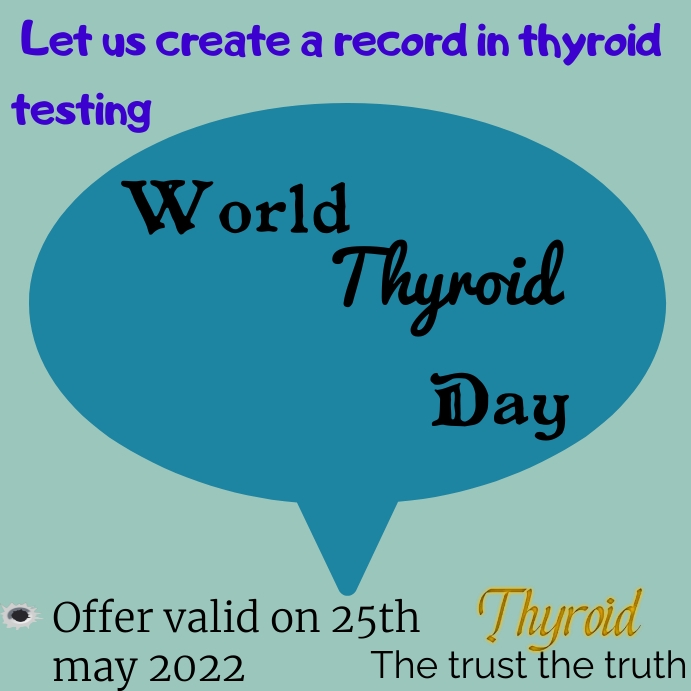 Thyroid day Template | PosterMyWall