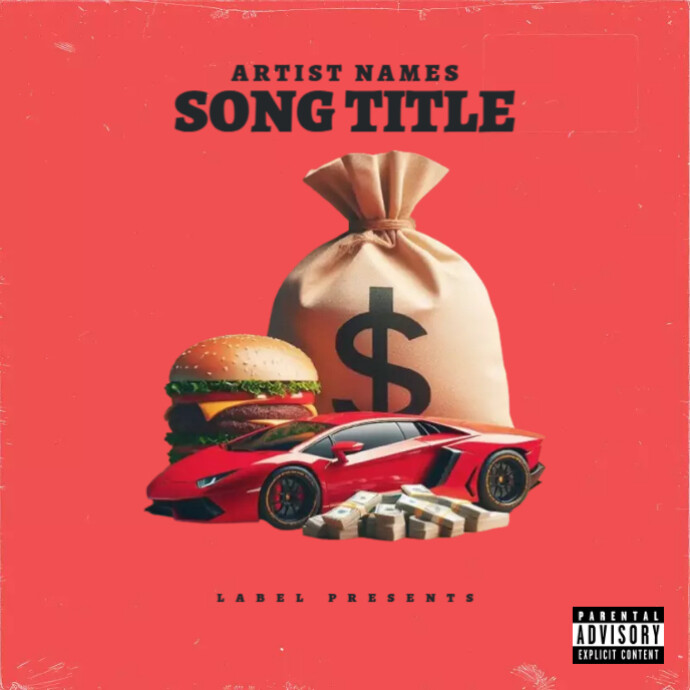 TIA - Single Mixtape Song EP Album Cover Art Artwork Template Premade ...