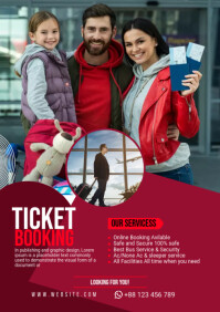 Ticket Booking Ad Design Template | PosterMyWall