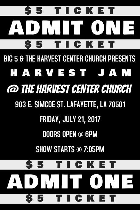 Copy of TICKET | PosterMyWall