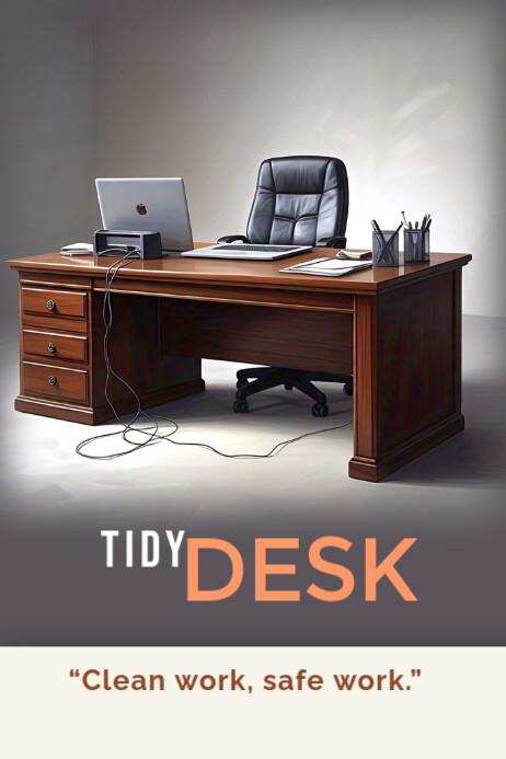 Tidy Template | PosterMyWall