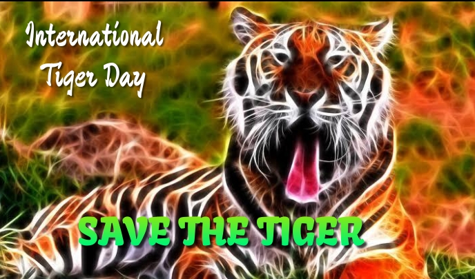 Tiger Day Template | PosterMyWall