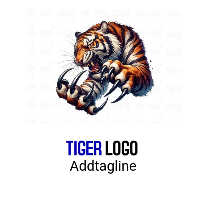 TIGER Template | PosterMyWall