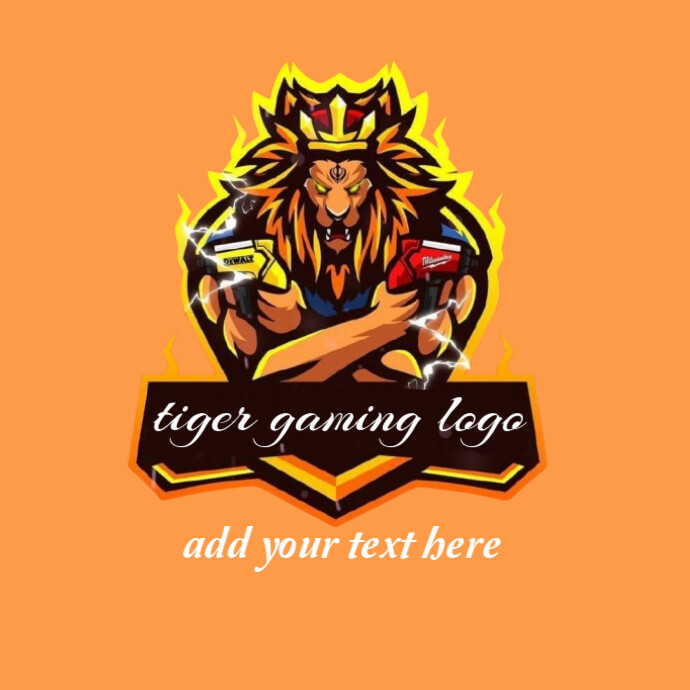 tiger gaming logo Template | PosterMyWall