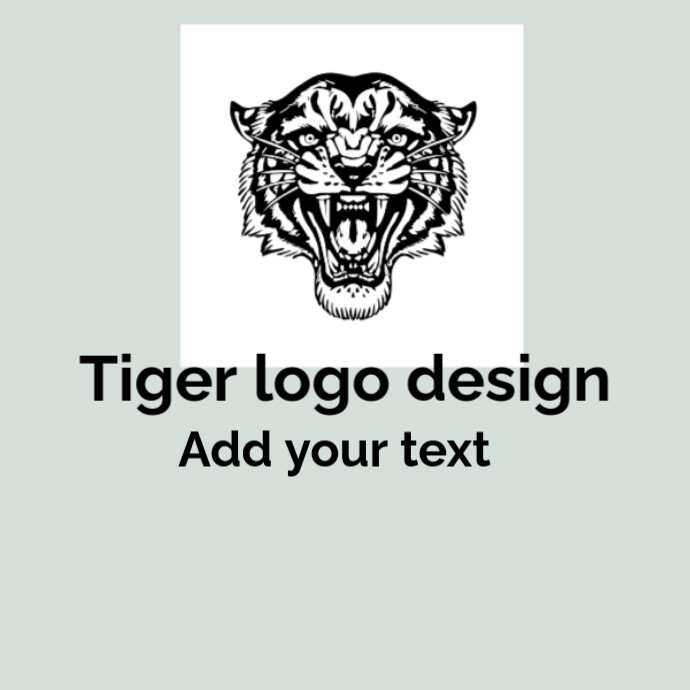 Tiger logo Template | PosterMyWall