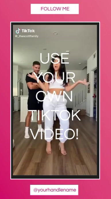 TIK TOK BACKGROUND VIDEO Template | PosterMyWall
