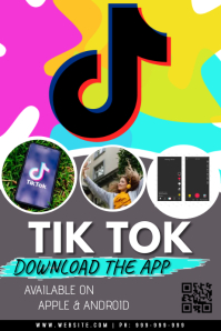 Tik tok Template | PosterMyWall