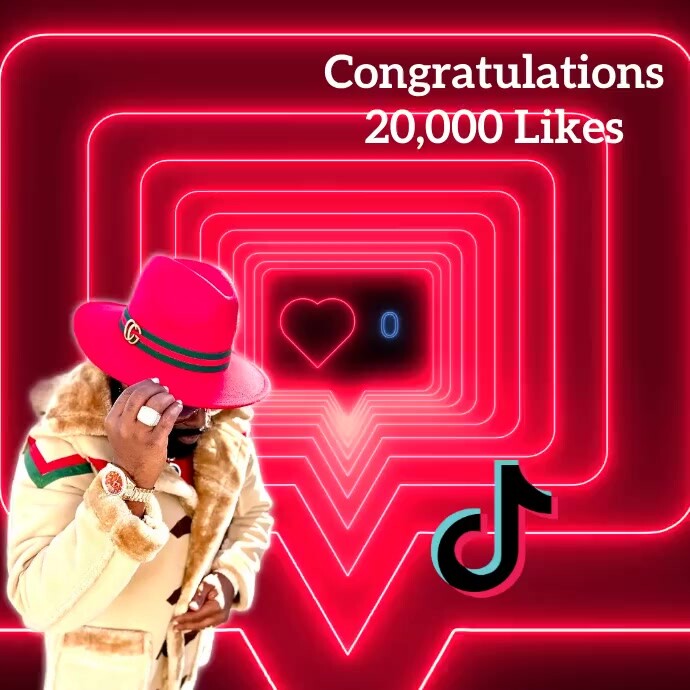 Tik Tok Likes | PosterMyWall