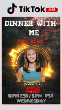 tik tok poster Template | PosterMyWall