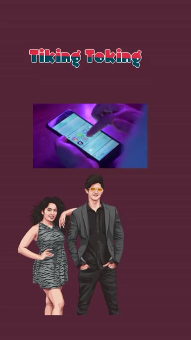 Copy of tiking toking | PosterMyWall