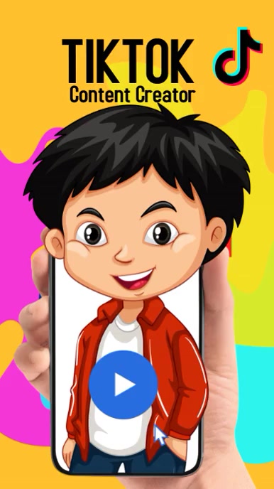 TIKTOK ANIMATED VIDEO Template | PosterMyWall