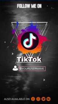 Tiktok video template design | PosterMyWall
