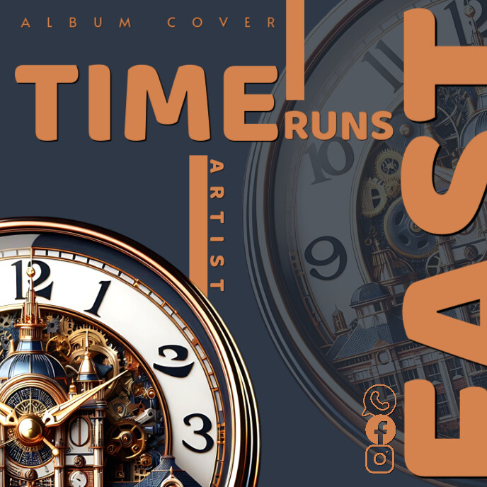 Copy of Time Album Cover | PosterMyWall