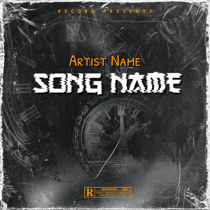 Modèle Temps de Recherche Couverture de L'album Musique Art Trap ...