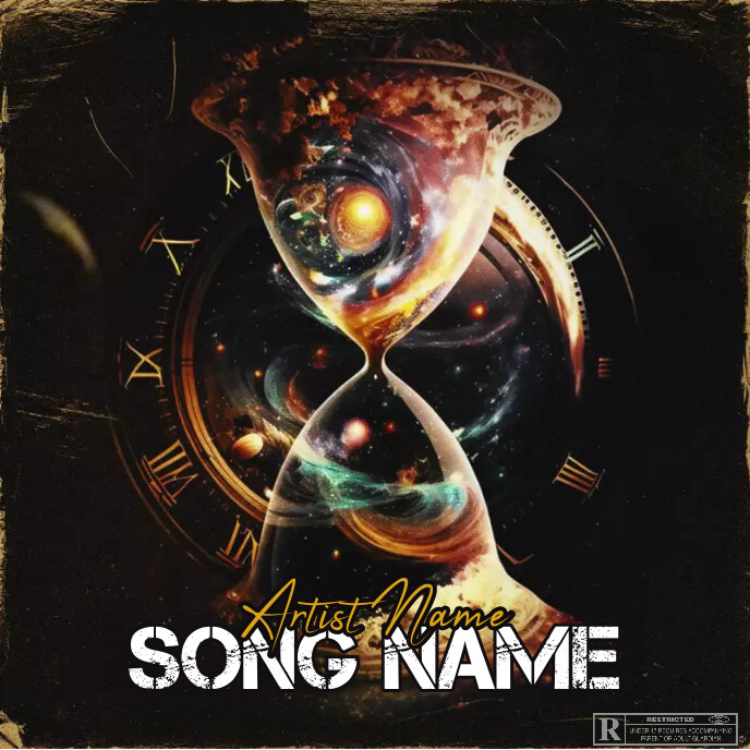 Time Album Cover music art trap mixtape rap Template | PosterMyWall