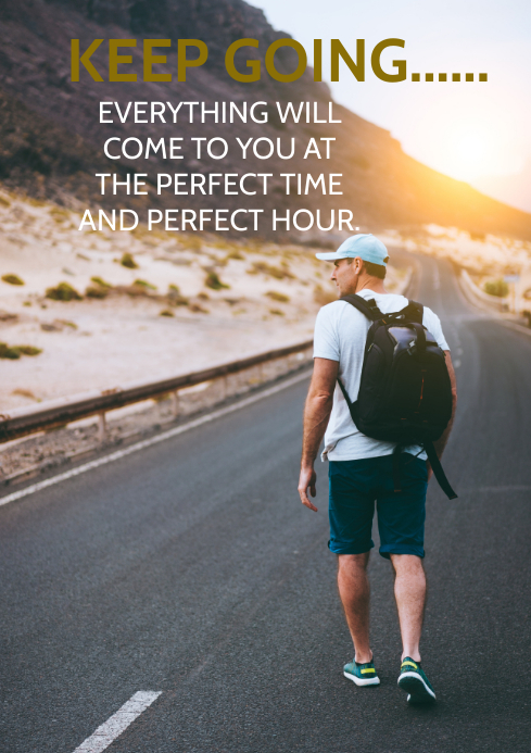 TIME AND HOUR QUOTE TEMPLATE | PosterMyWall