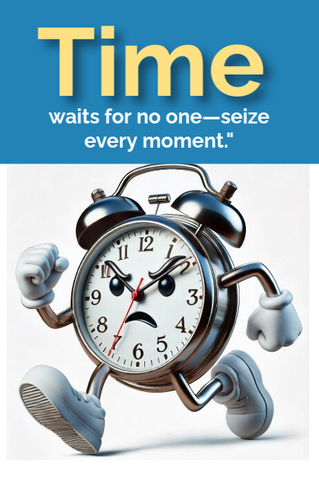 Copy of Time | PosterMyWall