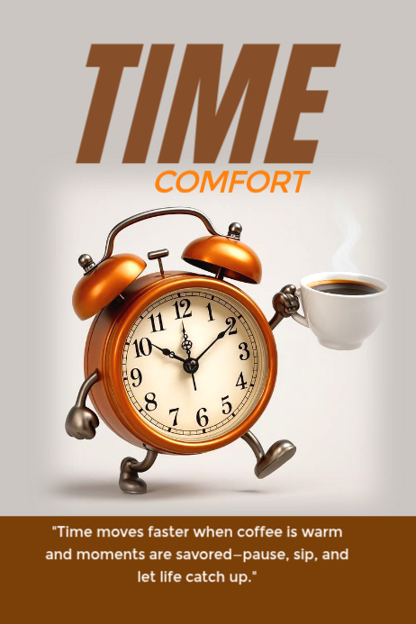 Time Template | PosterMyWall