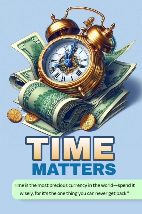 Copy of Time | PosterMyWall