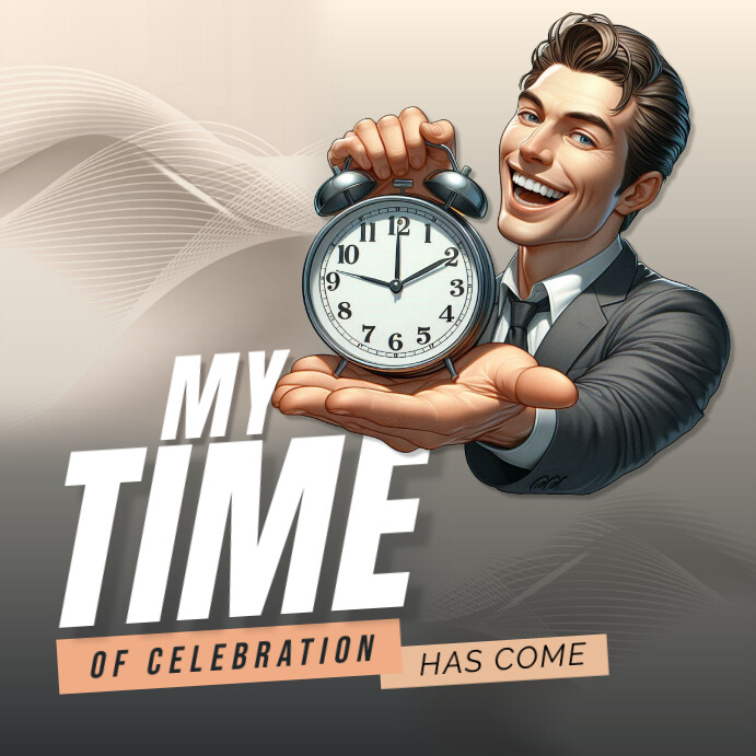 Copy of Time | PosterMyWall