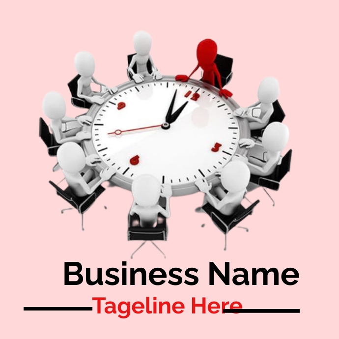 time management logo Template | PosterMyWall