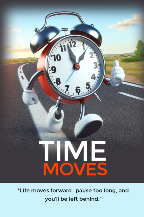 Time moves Template | PosterMyWall
