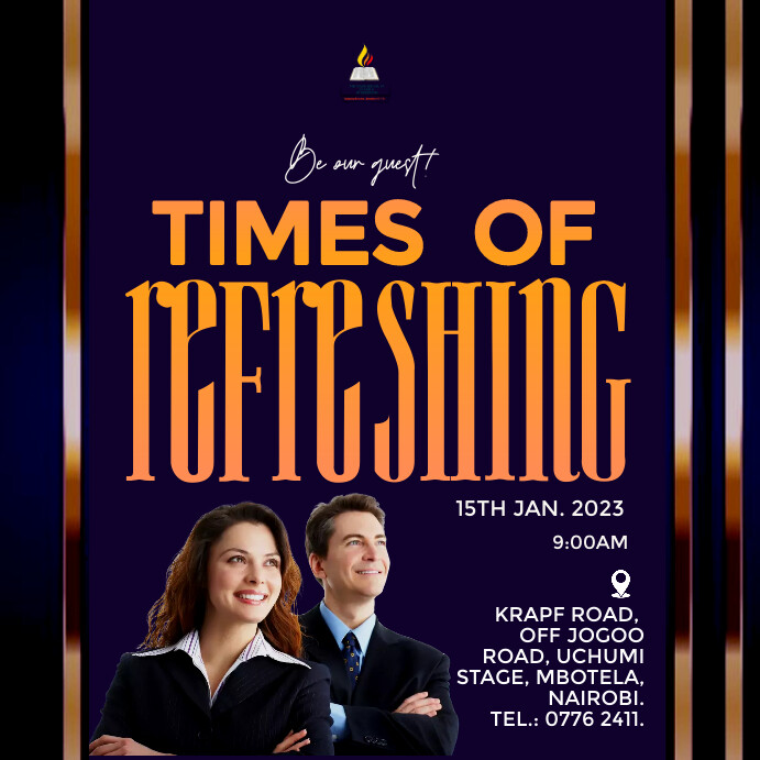 time of refreshing (1) Template | PosterMyWall