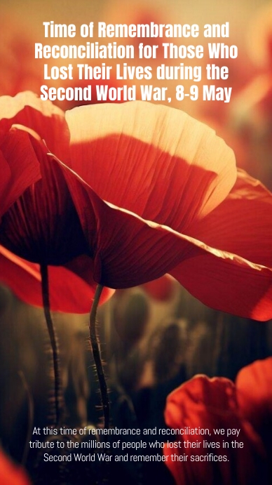 Time of Remembrance and Reconciliation for Th Template | PosterMyWall