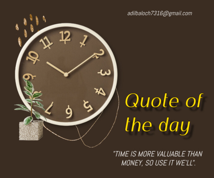 Time quotes Template | PosterMyWall