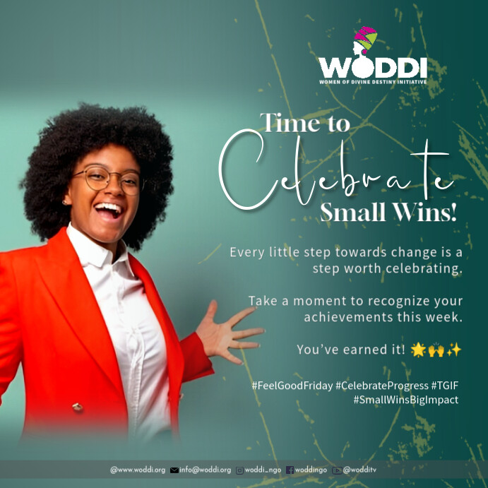 Time to Celebrate Small Wins Template | PosterMyWall