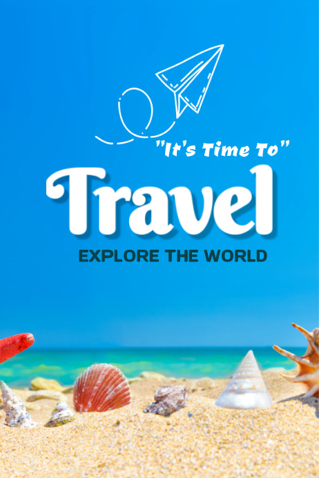 Time To Travel Template | PosterMyWall